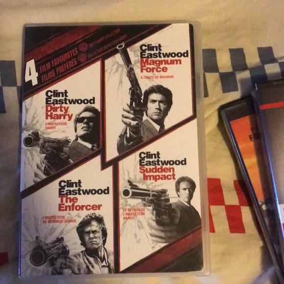 Media | Clint Eastwood 4 Film Dvd Collection Dirty Harry The Enforcer ...